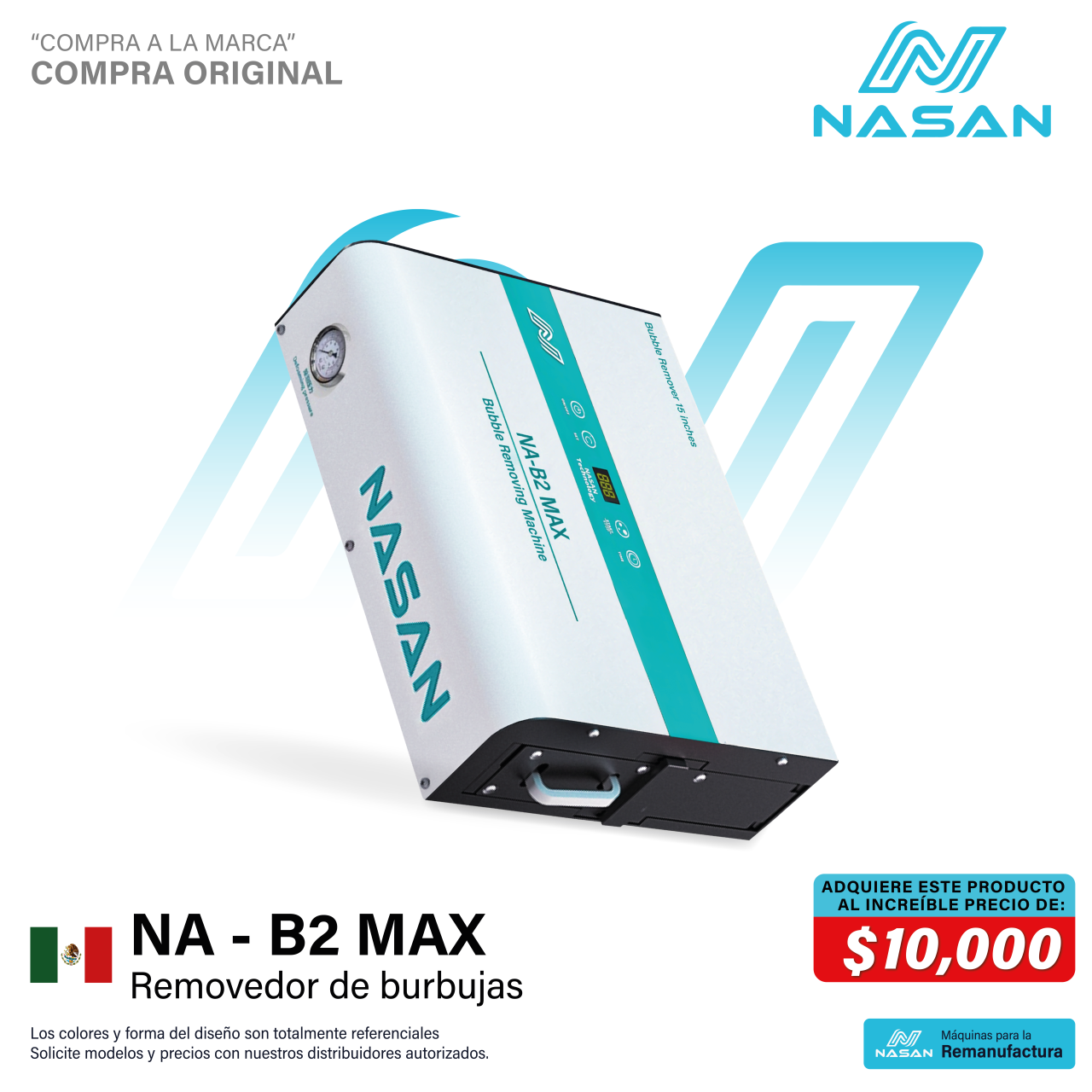 NA-B2 MAX REMOVEDOR DE BURBUJAS - Baterias y refacciones.com